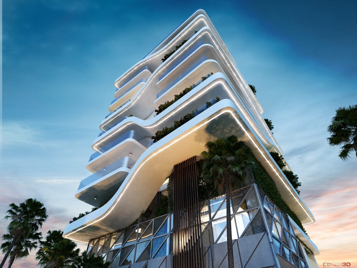 Project Wave Tower - Stand Alone Building | INDEX.cy